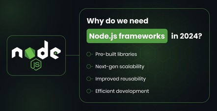 10 Best Node.js Framework Choices for App Development in 2024
